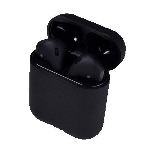 Inpods 12 Black Matte Wireless Earbuds i12 black Bluetooth Earphone ...