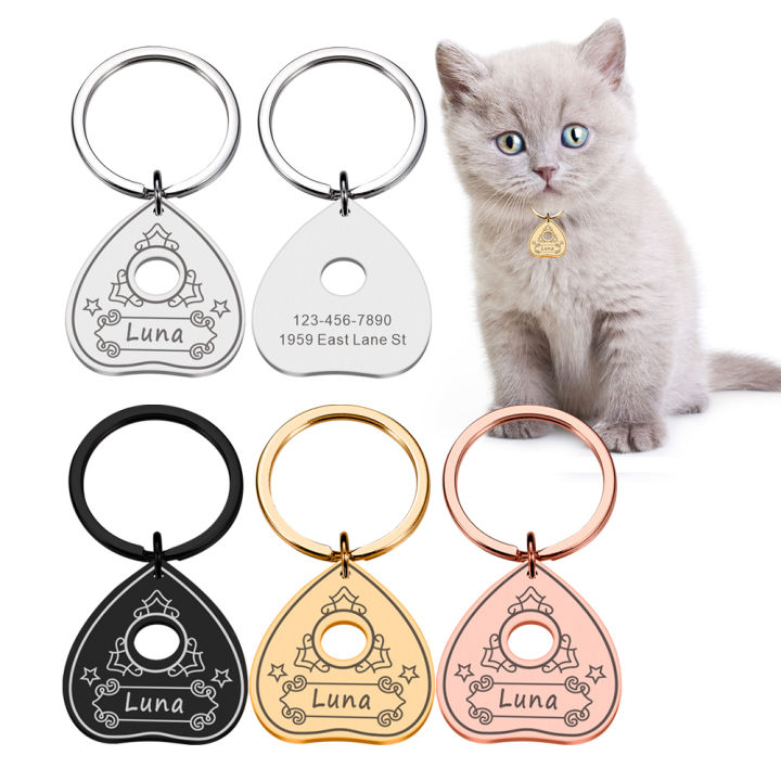 Personalized Dog Id Tag Engraved Cat Dog Puppy Kitten Pet Anti-Lost ...