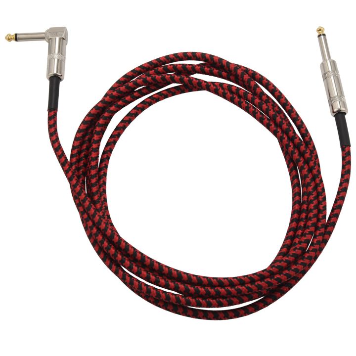 3 Meters Guitar Cable Audio Male to Male Cable Wire Cord Knitting 6 ...