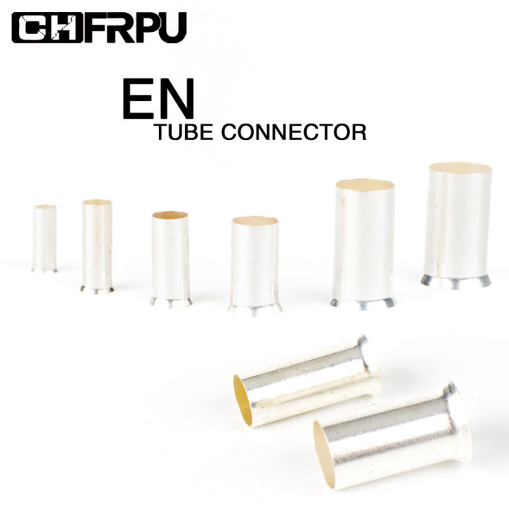 100pcs En Wire Connector Ferrules Electrical Cable Terminal Copper Bare ...