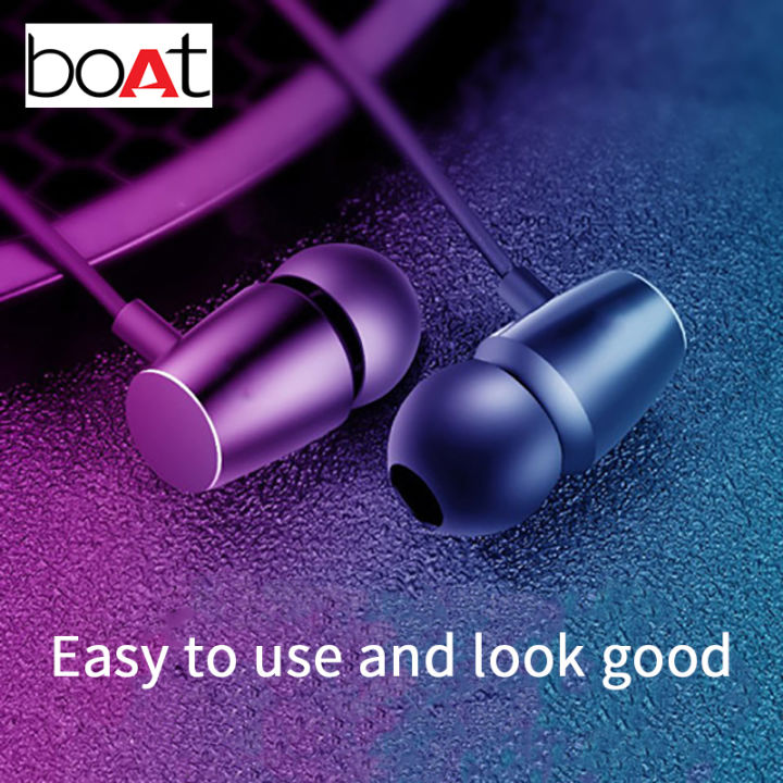 boAt Earphone For Android For Computer Optional 3.5MM Universal In-ear ...