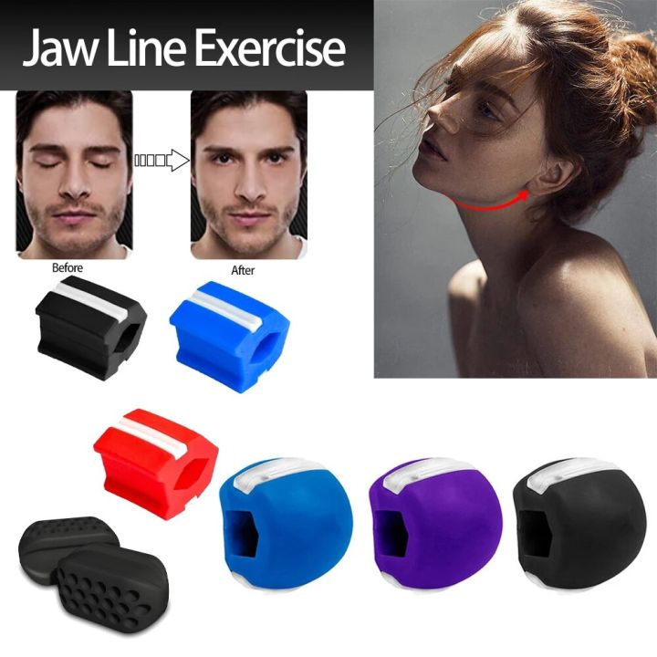 Jawline Exerciser Facial Jaw Muscle Toner Fitness Masseter Face Muscles ...