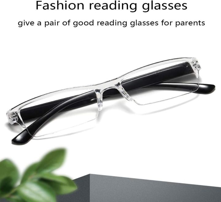 Eye Wear Reading Glasses +1.25 Rectangular Power Eyeglasses for Men ...