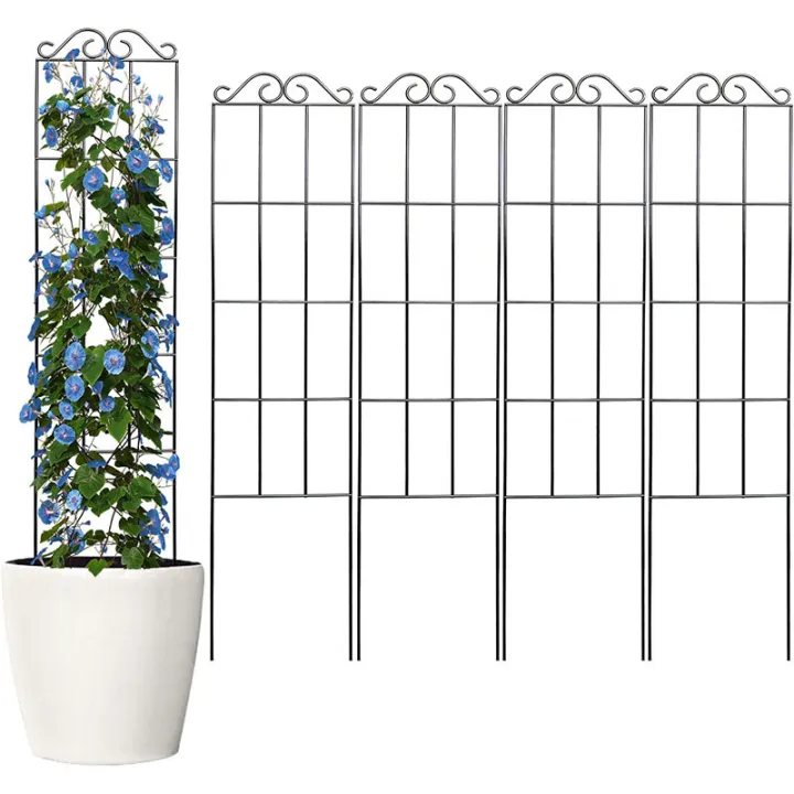 50cm Support Trellis Strong Metal Metal Garden Trellis Climbing Stand ...