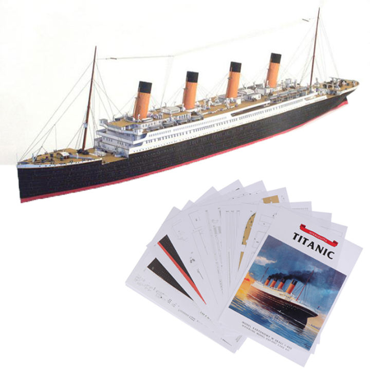 1:400 DIY Handcraft Titanic Ship 3D Paper Model Sets Toys | Daraz.lk