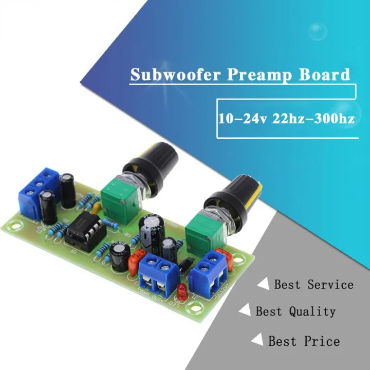 High-precision Single supply low pass filter board subwoofer preamp ...