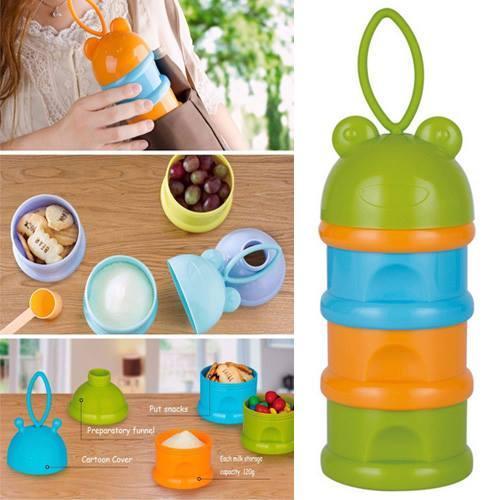 3 Layer Rushed Baby Food Containers | Daraz.lk