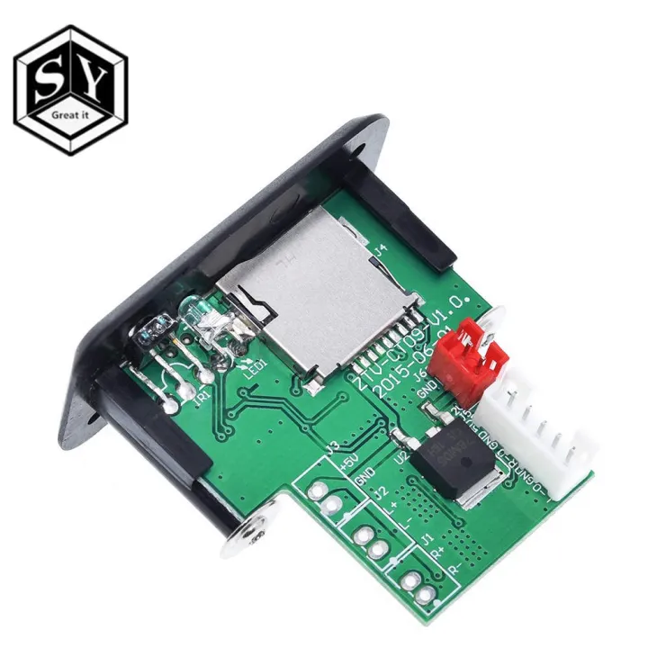 【Hannah Martin Official Store】Mini 5V MP3 Decoder Board 3W*2 Decoding ...