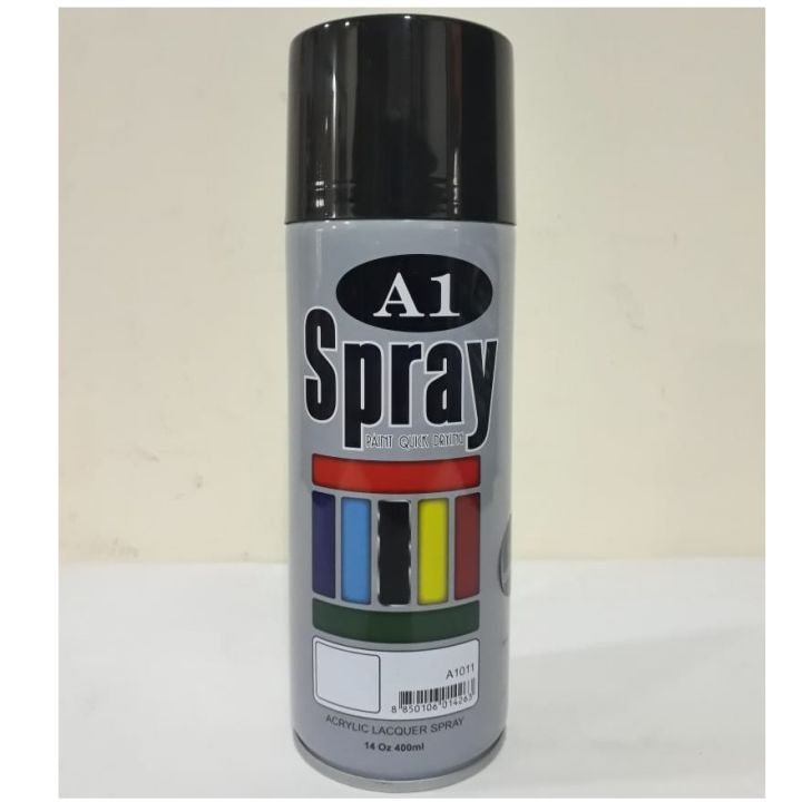 A1 SPRAY PAINT 400ML, SHINE BLACK | Daraz.lk