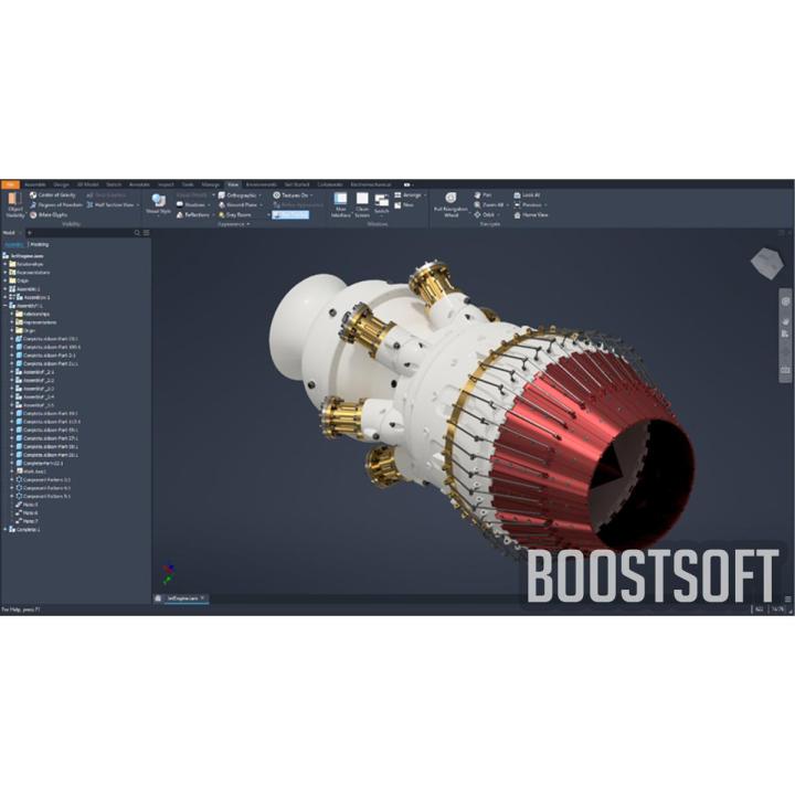 Autodesk Inventor Professional 2021 with life time licenses key and no ...