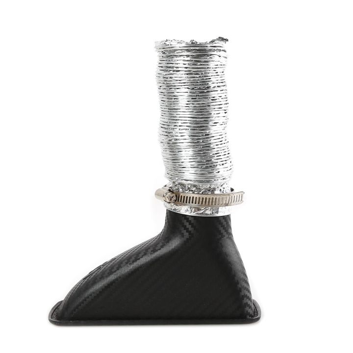 Carbon Fiber Car Front Bumper Turbo Air Intake Turbine Inlet Air Funnel ...