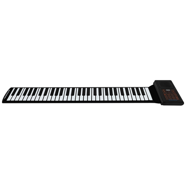 61-Key Hand-Rolled Electronic Organ Portable Folding Silicone Hand ...