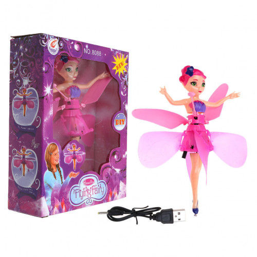 Flying Fairy Doll with Infrared Hand Induction Control Helicopter (TBS ...