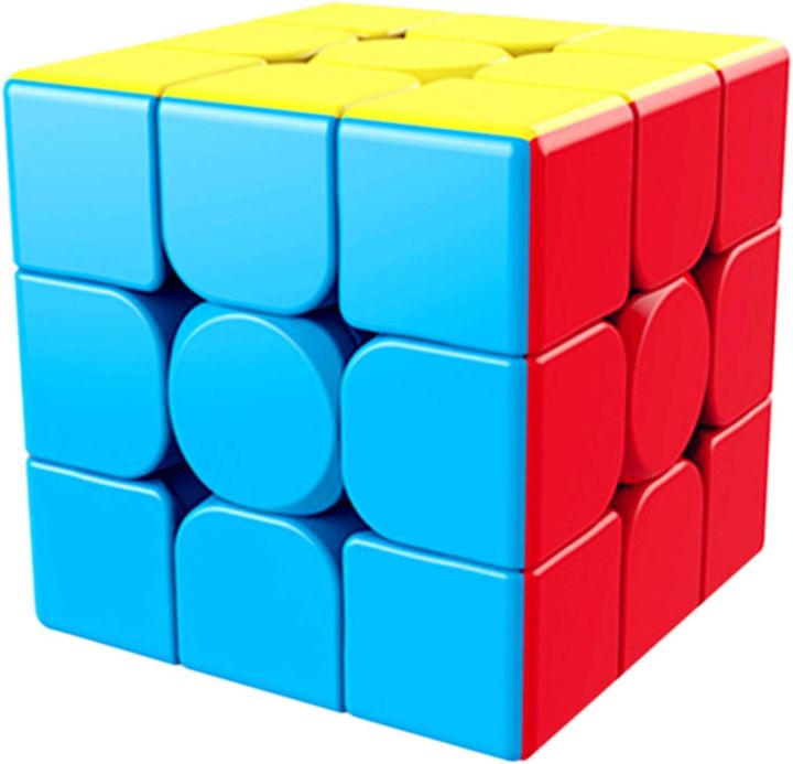 Moyu Meilong Speed Cube Stickerless 3 LayersMeilong Puzzle Cube ...