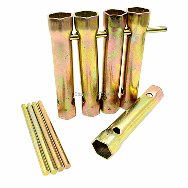 【StyleVoyager】5pc Spark Plug Wrench Double Ended Hex Socket Wrench 16mm ...