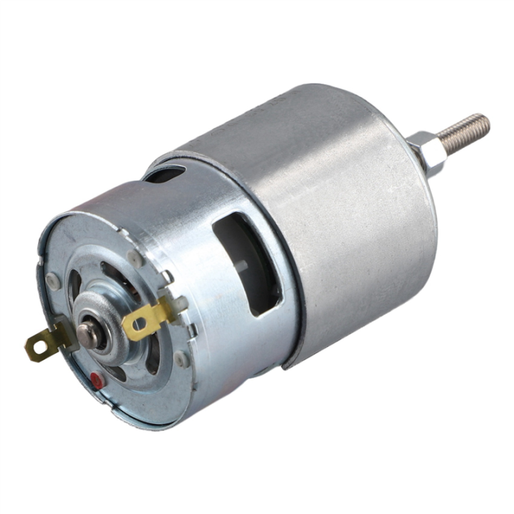 2X 755 DC Motor for Trimmer 21V Grass Cutter Motor with Long Shaft for ...