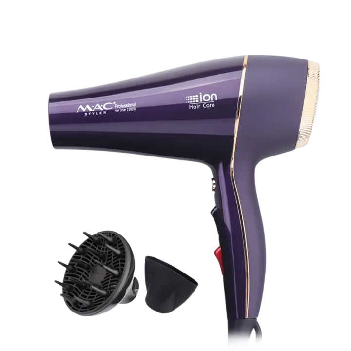 MAC Styler Professional Hair Dryer MC-6690A 2200w / Saloon Hair Dryer ...