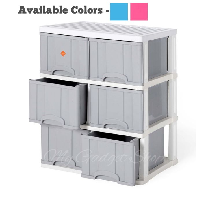Phoenix baby drawer 6 in 1 bed side cupboard blue pink grey storage box ... Phoenix baby drawer 6 in 1 bed side cupboard blue pink grey storage box ...
