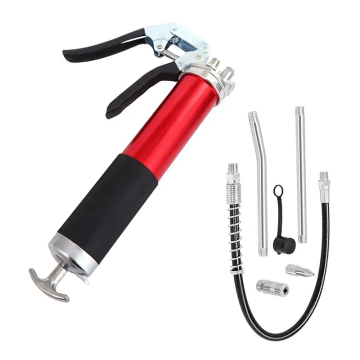 8000PSI Oil Grease Kit Labor-Saving Lever Type Grease Injector ...