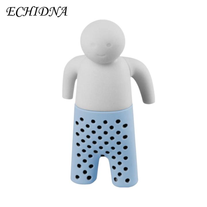 Hanging Tea Infuser Man Shape Silicone Tea Infuser Fine Mesh Filter ...