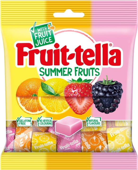 Perfetti Fruitella Fruittella Assroted Fruit Mix Chewy Candy bag 140g | Daraz.lk