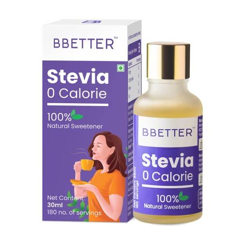 BBETTER Stevia Drops - Stevia Leaf Extract Natural Sugar Free Stevia ...