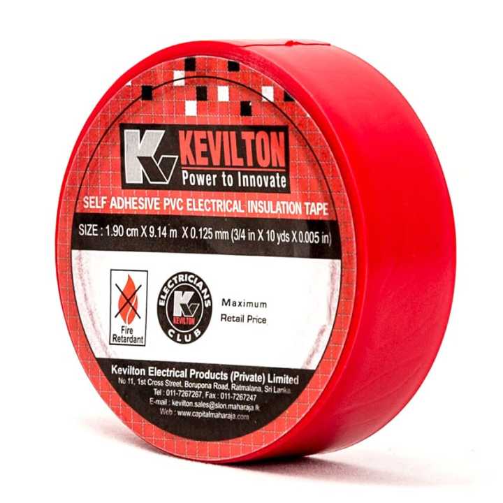 Insulation Tape - Red | Daraz.lk