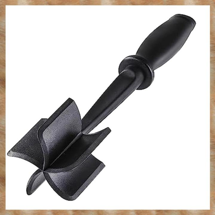 Meat Chopper Mix and Chop Kitchen Tool for Ground Beef, 5 Curved Blades ...