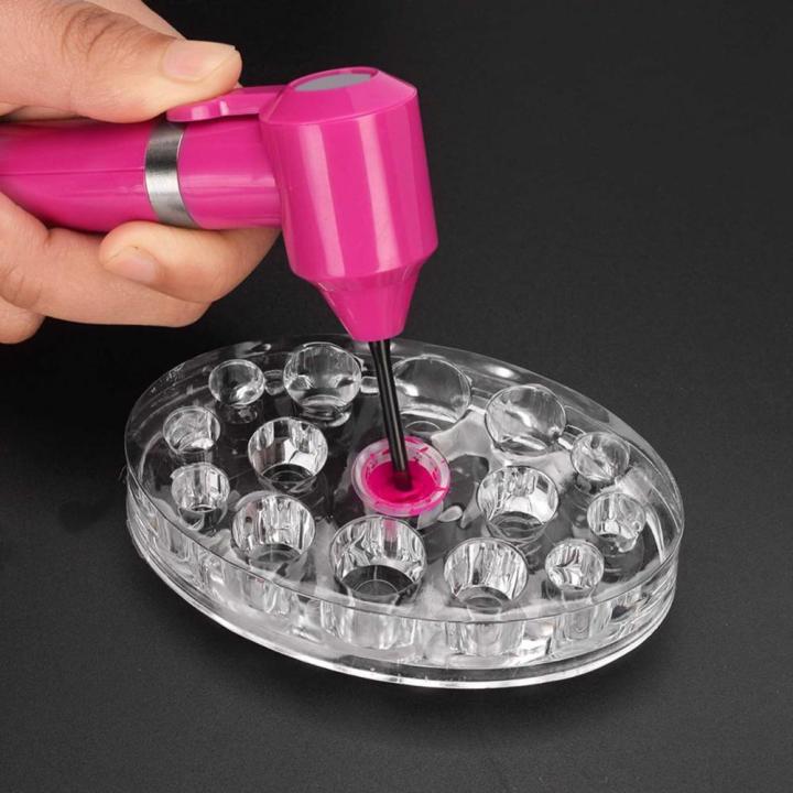 Mini Electric Multi-colorTattoo Ink Mixer Pigment Agitator With 5 ...