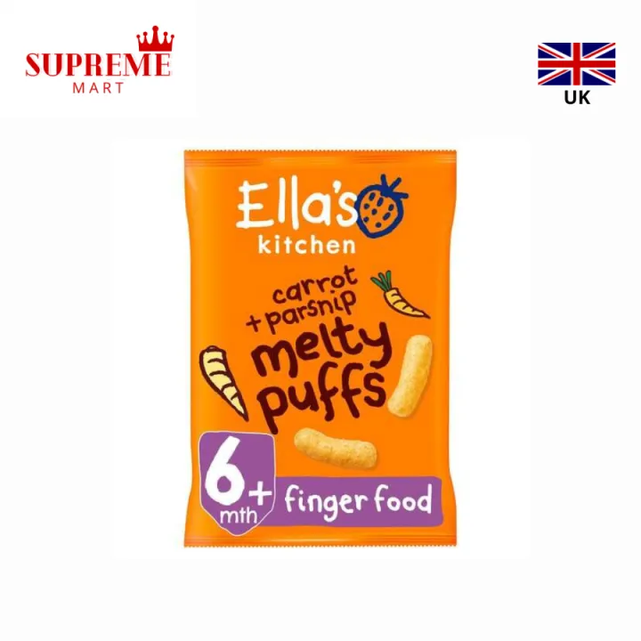 Ella's Kitchen Parsnip & Carrot Melty Puffs 20G | Daraz.lk