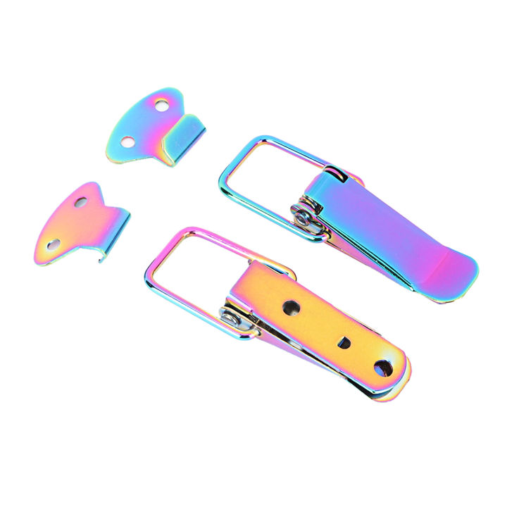 Universal hood lock hood latch lock bonnet lock clip purple Car Hood ...