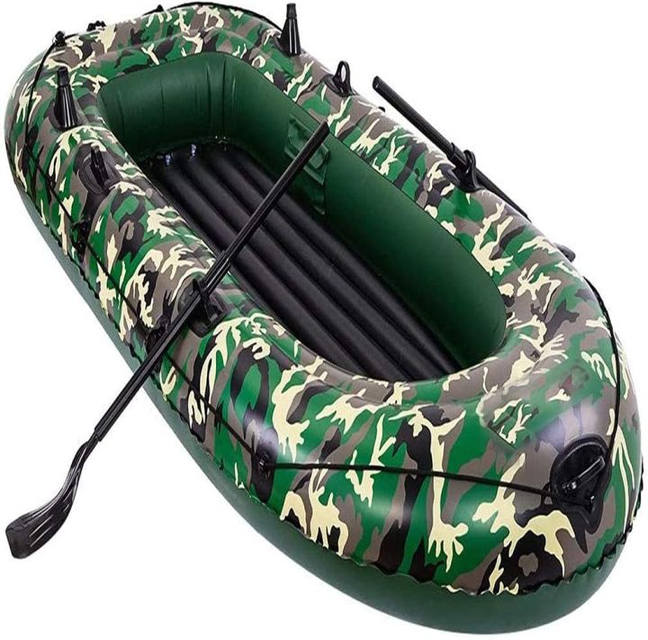Inflatable Boat with Oars 2 Person, Inflatable Boats for Adults ...