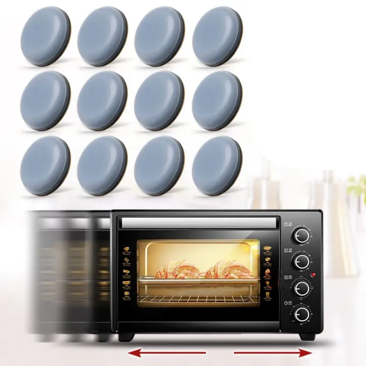 12Pcs Kitchen Appliance Sliders for Counter, Adhesive Caddy Sliding ...