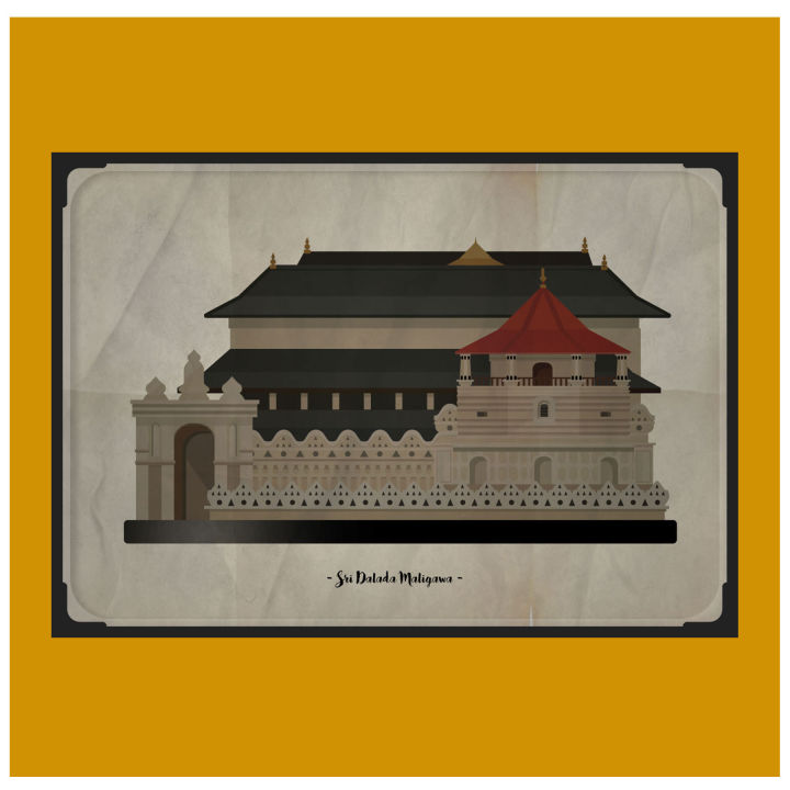 Photo Frame Picture Frame Fly Mount Photo Frame of Sri Dalada Maligawa ...