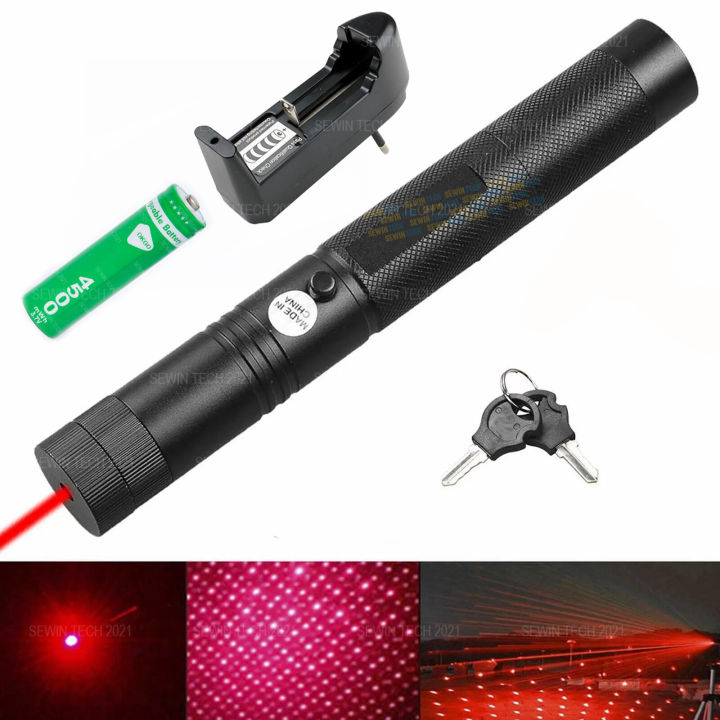 Red Laser Light Torch Pen Pointer party disco pointer Lazer 303 with ...