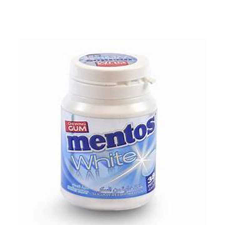 Mentos White Sweet Mint Sugarfree Chewing Gum 38 Pieces | Daraz.lk