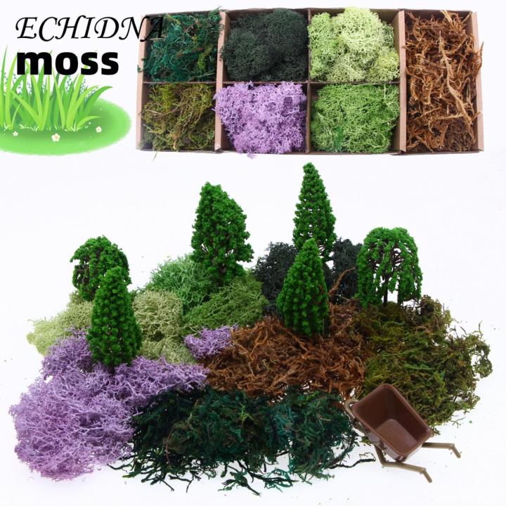 Preserved Moss for Crafts 1 Bag Vibrant Realistic House Artificial Moss ...