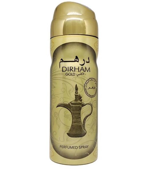 Dirham Gold Perfumed Spray - 200 ml | Daraz.lk