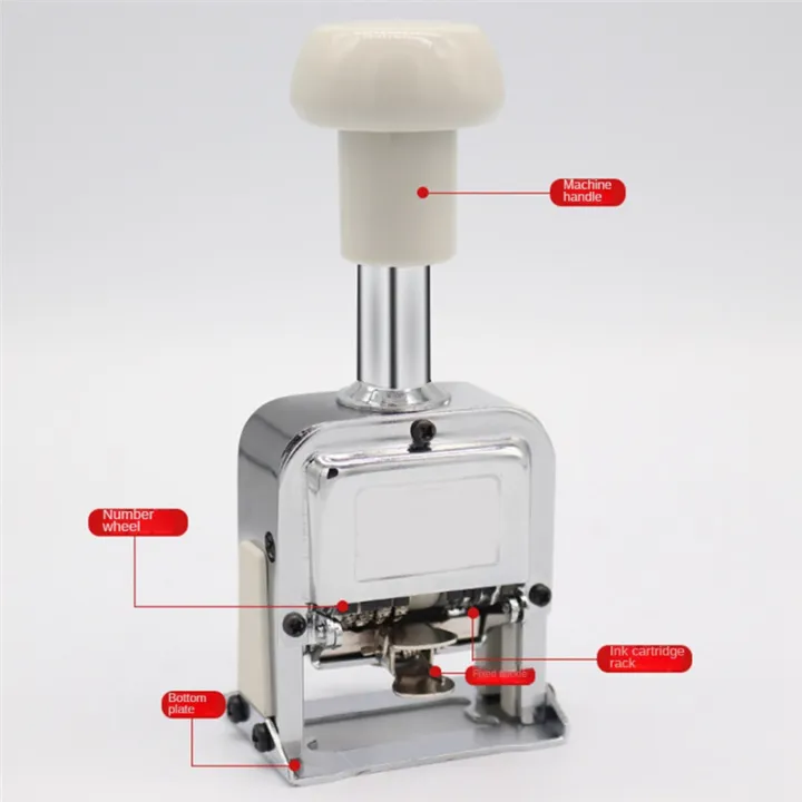 1Set Automatic Coder 4Digit Number Machine Production Date Manual Coder ...