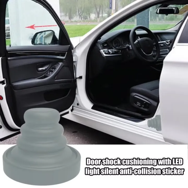 New Car Door Protection Sticker Silicone Car Door Shock Pads Silent ...