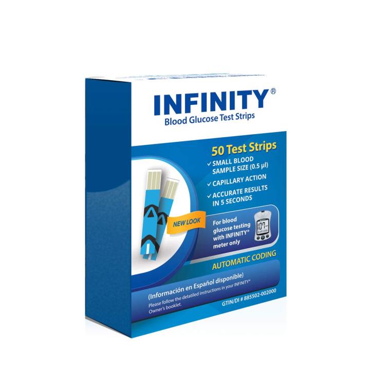 Infinity Test Strips 50 Pcs | Daraz.lk