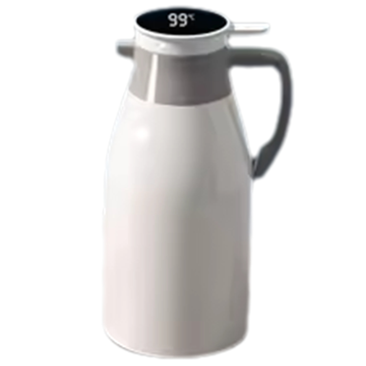 Large Capacity Coffee, Kitchen Thermal Kettle Household Digital Display ...