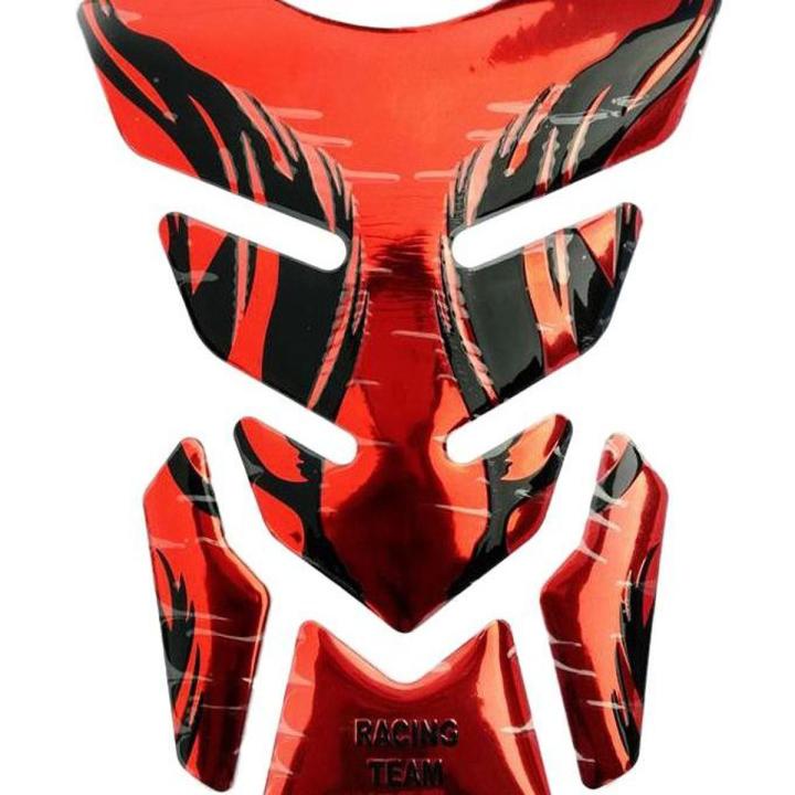 【Tento】Universal Motorcycle 3D Gel Oil Gas Fuel Tank Pad Protector Fish ...