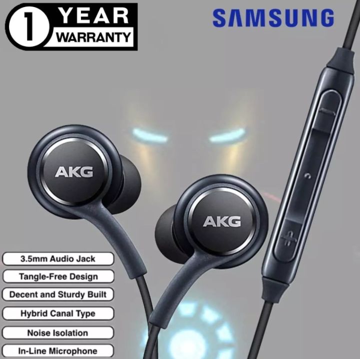 Samsung AAA Grade_AKG S10 plus headset handsfree Earphone Sports headphones Compatible for all ...