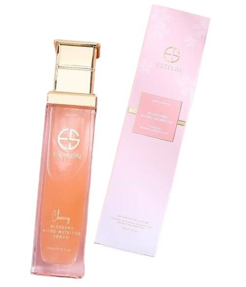 ESTELIN Deeply Hydrated (ecbt) Cherry Blossoms Micro-Nutritive Toner ...