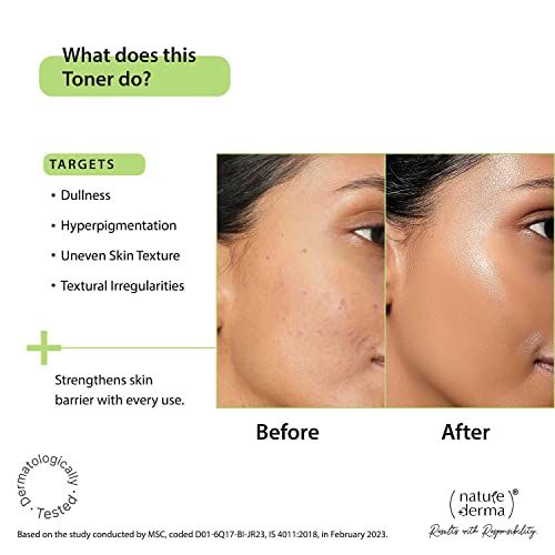Nature Derma Niacinamide Toner Essence with Natural Biome-Boost ...