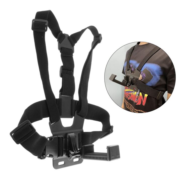 【Updated Version Chest Body Harness Mount Strap Cellphone Holder ...