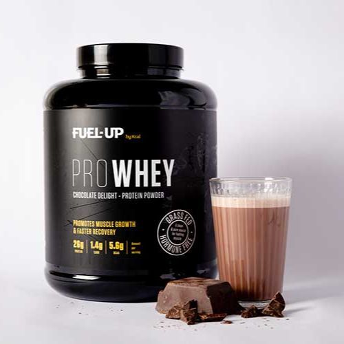 Fuel Up Pro Whey Protein Chocolate Delight 2LB Bodybuilding Supplements ...