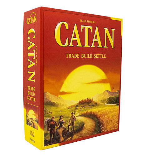 Klaus Teuber's Catan Board Game - Trade Build Settle - Catan Extension ...