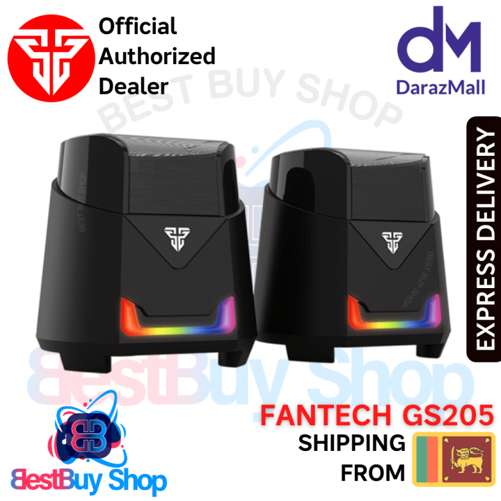 Fantech GS205 Hellscream II RGB Gaming Music Speaker For PC Desktop ...